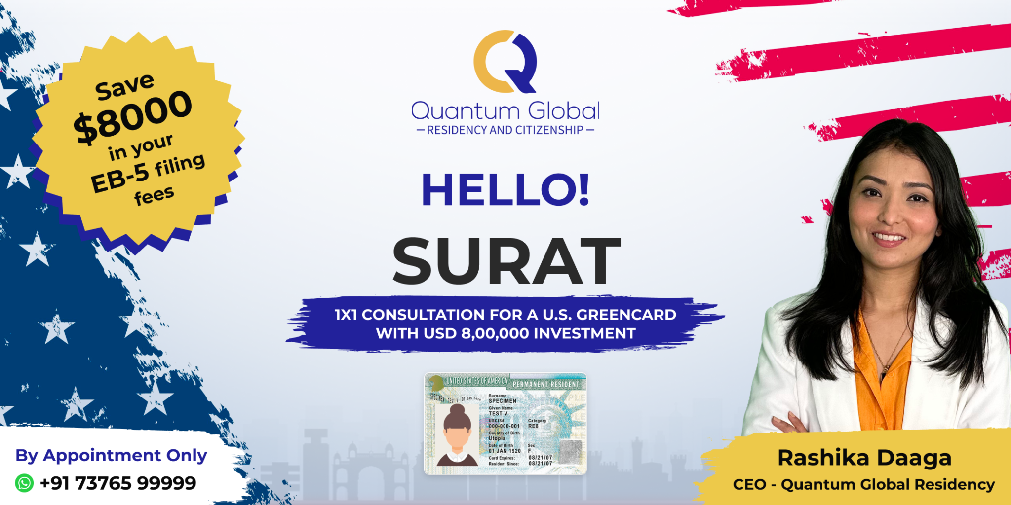 Surat Event - Quantum Global Residency